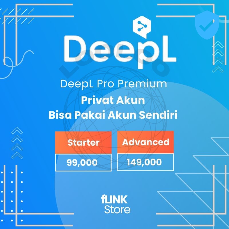 Jual DEEPL PRO PRIVATE 30 HARI RESMI MONKS | Shopee Indonesia