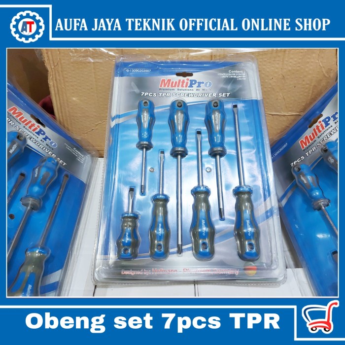 Jual obeng set multipro 7pcs/TPR screwdriver set | Shopee Indonesia