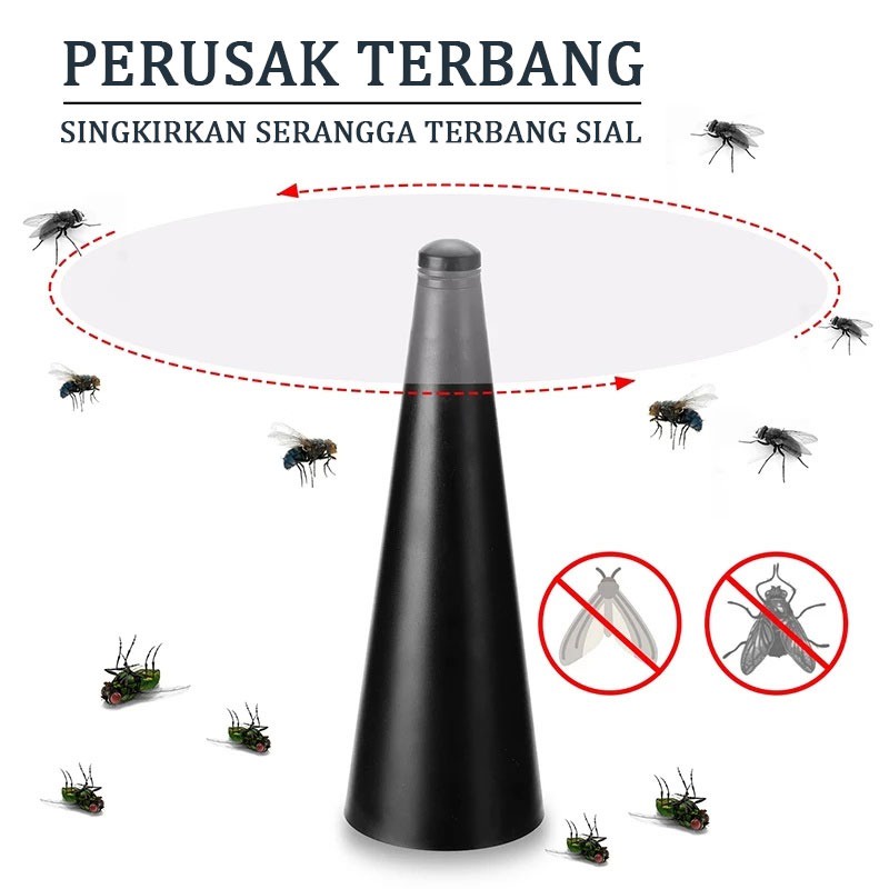 Jual 360 degree fly repellent fan Kipas Pengusir Lalat Menangkap lalat dan mengusir nyamuk ...