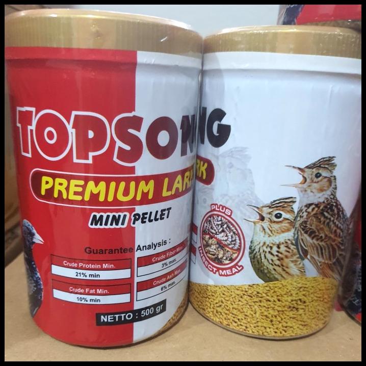 Jual TOPSONG TOP SONG PREMIUM GOLD LARK 1 TOPLES VOER PAKAN MAKANAN ...