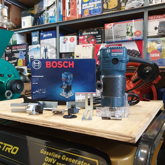 Jual MESIN PROFIL KAYU MESIN ROTER ROUTER BOSCH GKF 550 Best | Shopee ...
