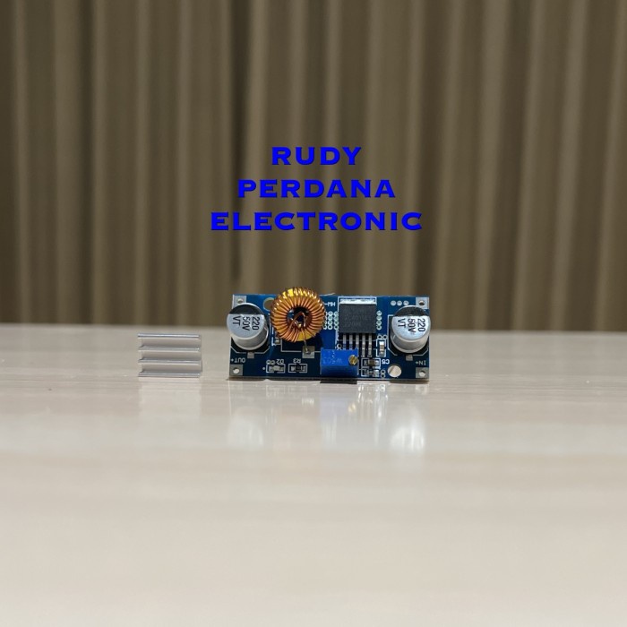 Jual PART2 PCB MODUL STEP DOWN ADJUSTABLE BUCK CONVERTER DC 5A XL4015 HEATSINK | Shopee Indonesia
