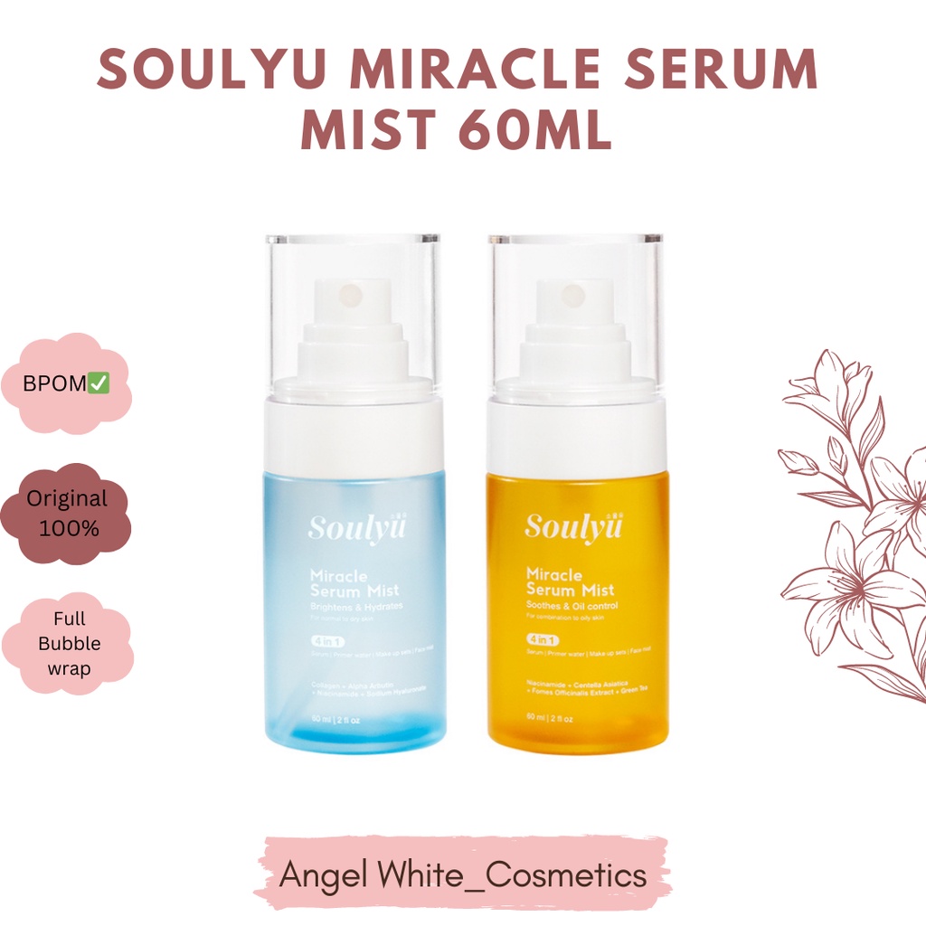 Jual SOULYU MIRACLE SERUM MIST 60ML | Shopee Indonesia