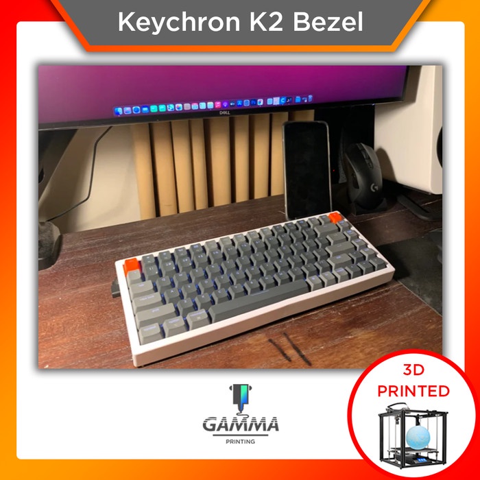Jual Keychron K2 Bezel Slim Case / Casing Mechanical Keyboard - Putih ...