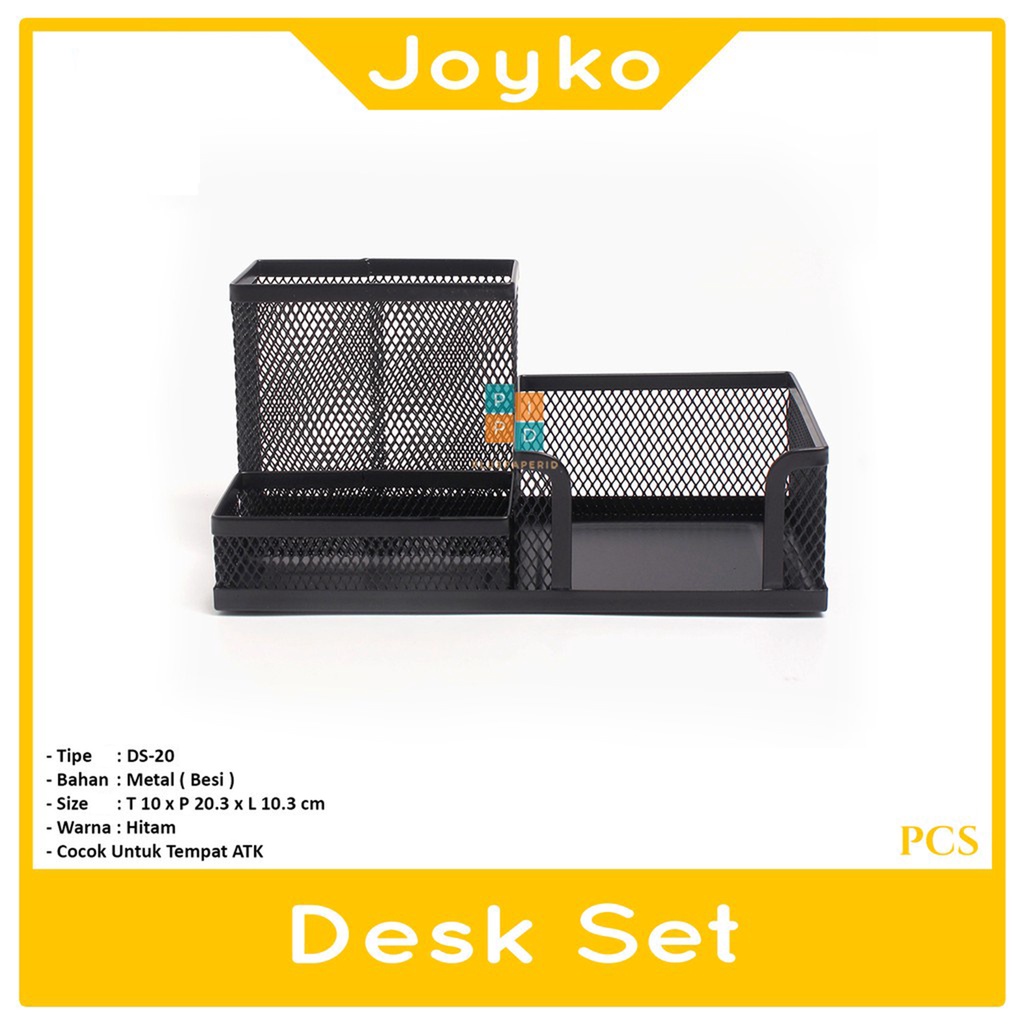 Jual JOYKO - Desk Set DS-20 Tempat Alat Tulis Jaring - Pcs | Shopee ...