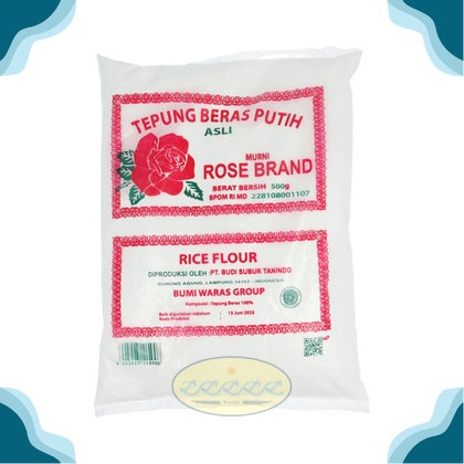 Jual ROSE BRAND TEPUNG BERAS MURNI 500 G - ROSE BRAND RICE FLOUR HALAL ...