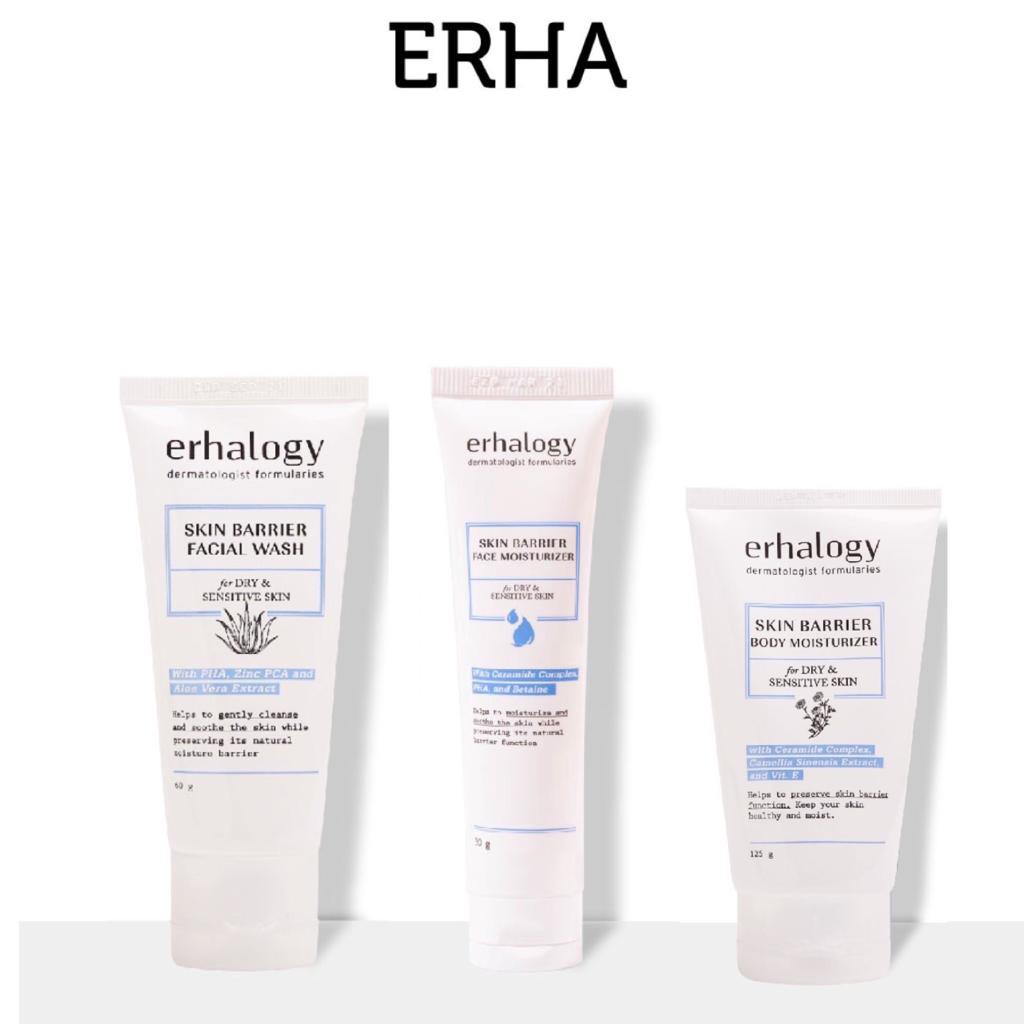 Jual ERHA Gentle Skin Barrier Facial Wash | Face Moiturizer | Body ...