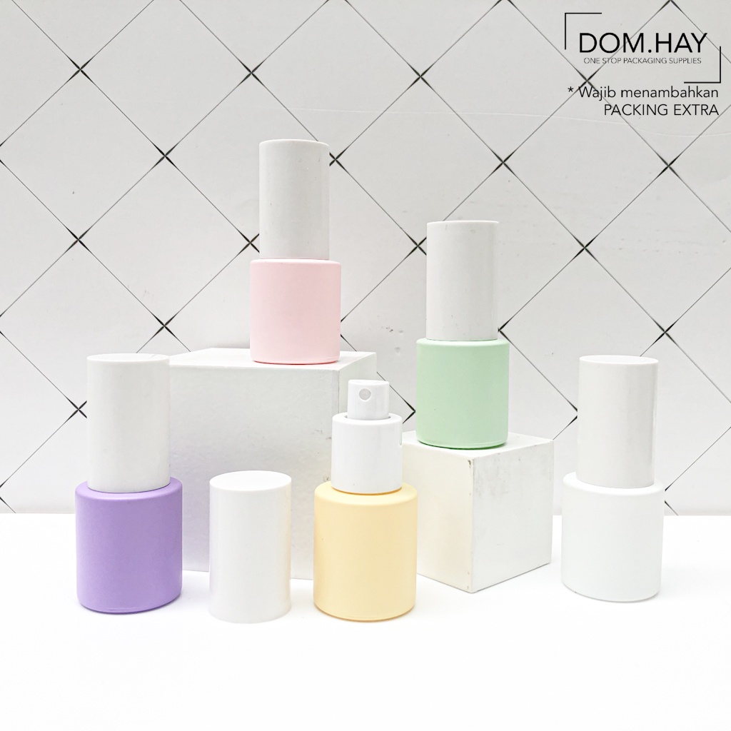 Jual 20ml Botol Spray Kaca Pastel 7UK Face Mist Hair Spray Perfume ...