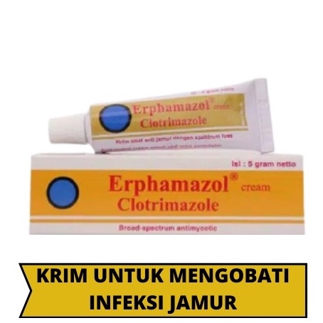 Jual Erphamazol Clotrimazole Salep - Gatal / Infeksi Jamur / Panu ...