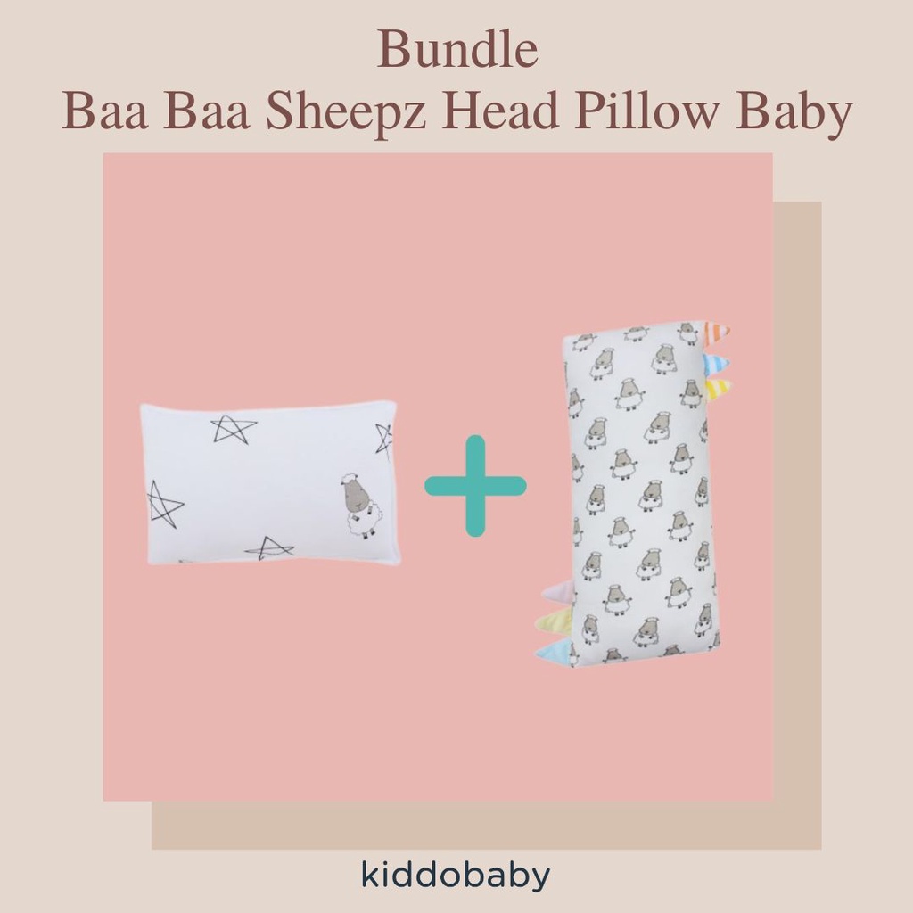 Jual Bundle Baa Baa Sheepz Head Pillow Baby | Bantal Kepala Bayi ...