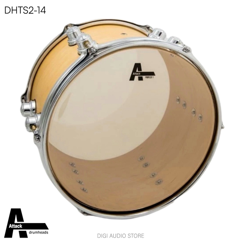 Jual ATTACK Drumhead DHTS2-14 ThinSkin2 Tom Drum Head Membran 14" inch | Shopee Indonesia