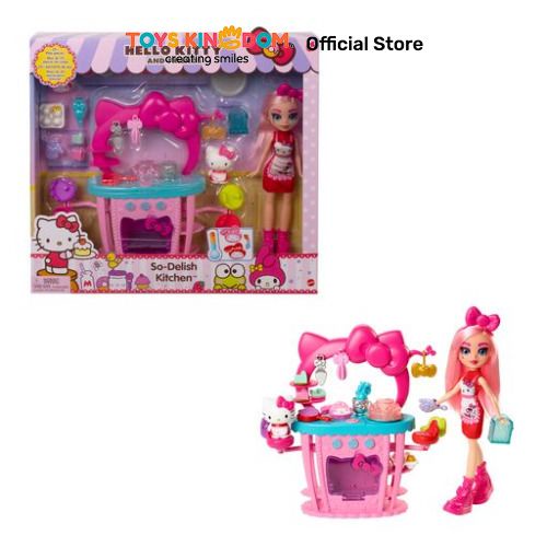 Jual Toys Kingdom Sanrio Set Hello Kitty Kitchen Playset Gwx05 | Shopee ...