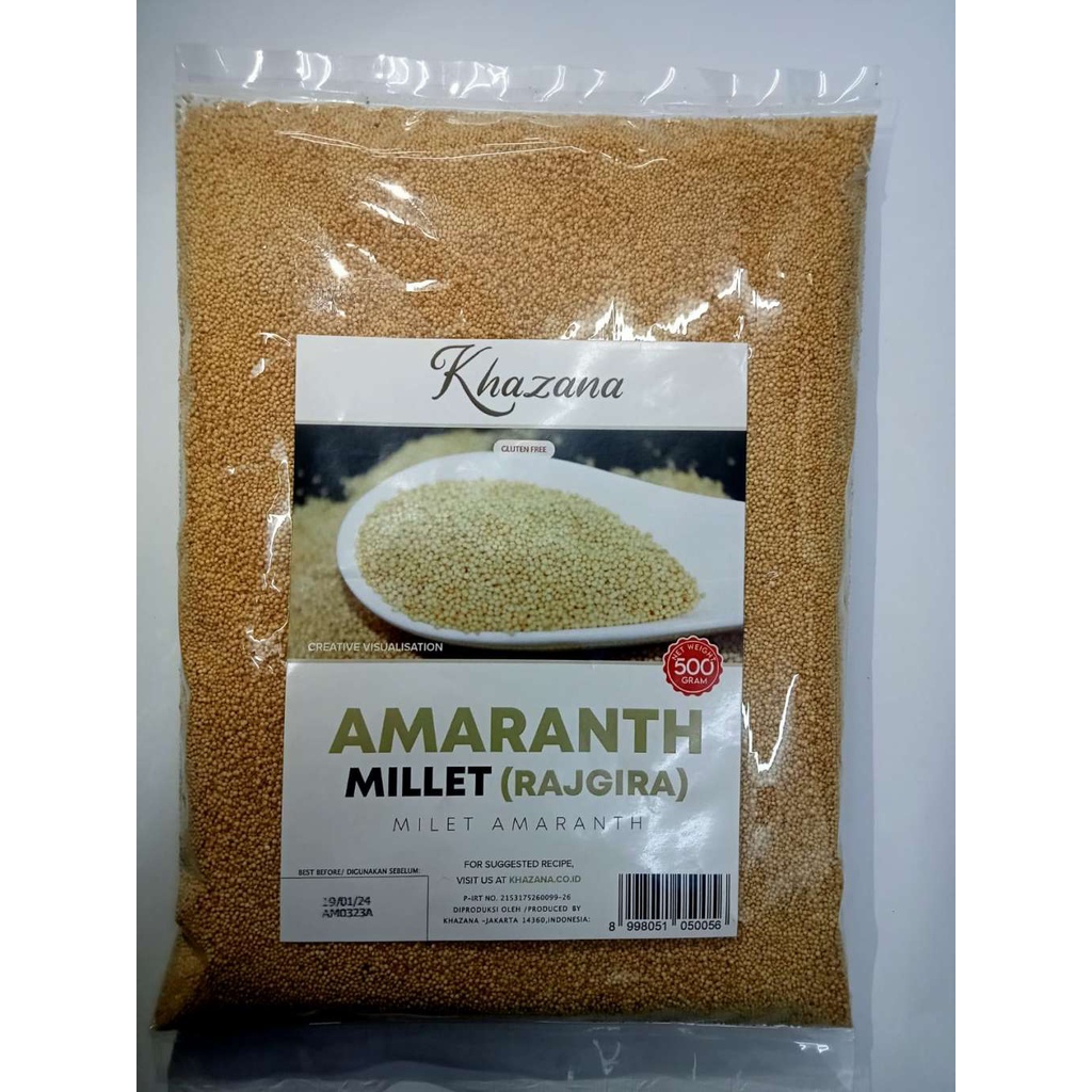 Jual KHAZANA AMARANTH MILLET (RAJGIRA) 500GRAM | Shopee Indonesia