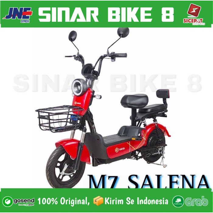 Jual Sepeda Listrik HAHA M7 SALENA Electric Bike | Shopee Indonesia