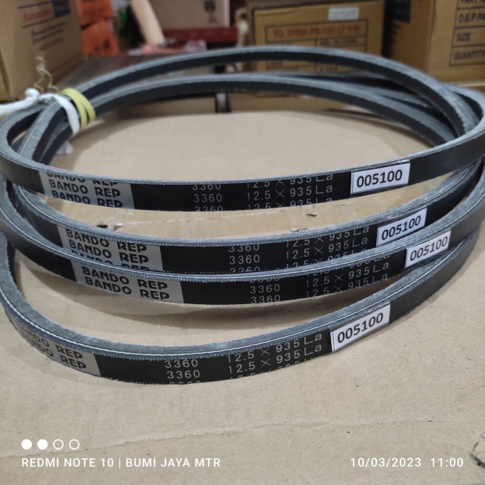 Jual FAN BELT POWER STEERING KIJANG KAPSUL A3360 90080-92014 BANDO ...