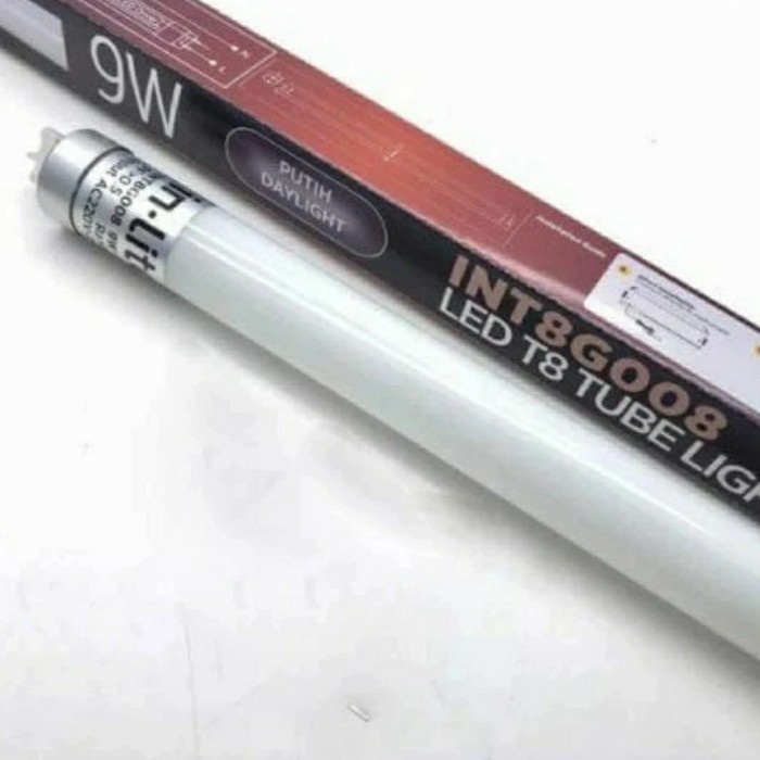 Jual Lampu T8 Inlite 9W TL Neon LED IN-lite 60Cm 60 Cm 9 Watt 9Watt Tube | Shopee Indonesia