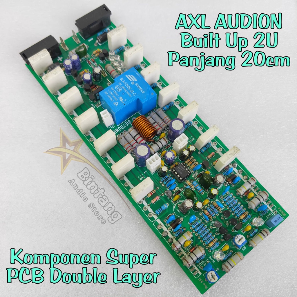 Jual Kit Driver Power AXL AUDION Built Up 2U 20 CM PCB Dobel Layer ...