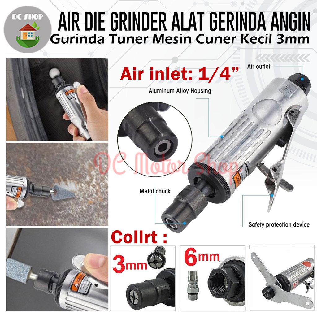 Jual Air Die Grinder Alat Gerinda Angin Gurinda Tuner Mesin Cuner Kecil ...