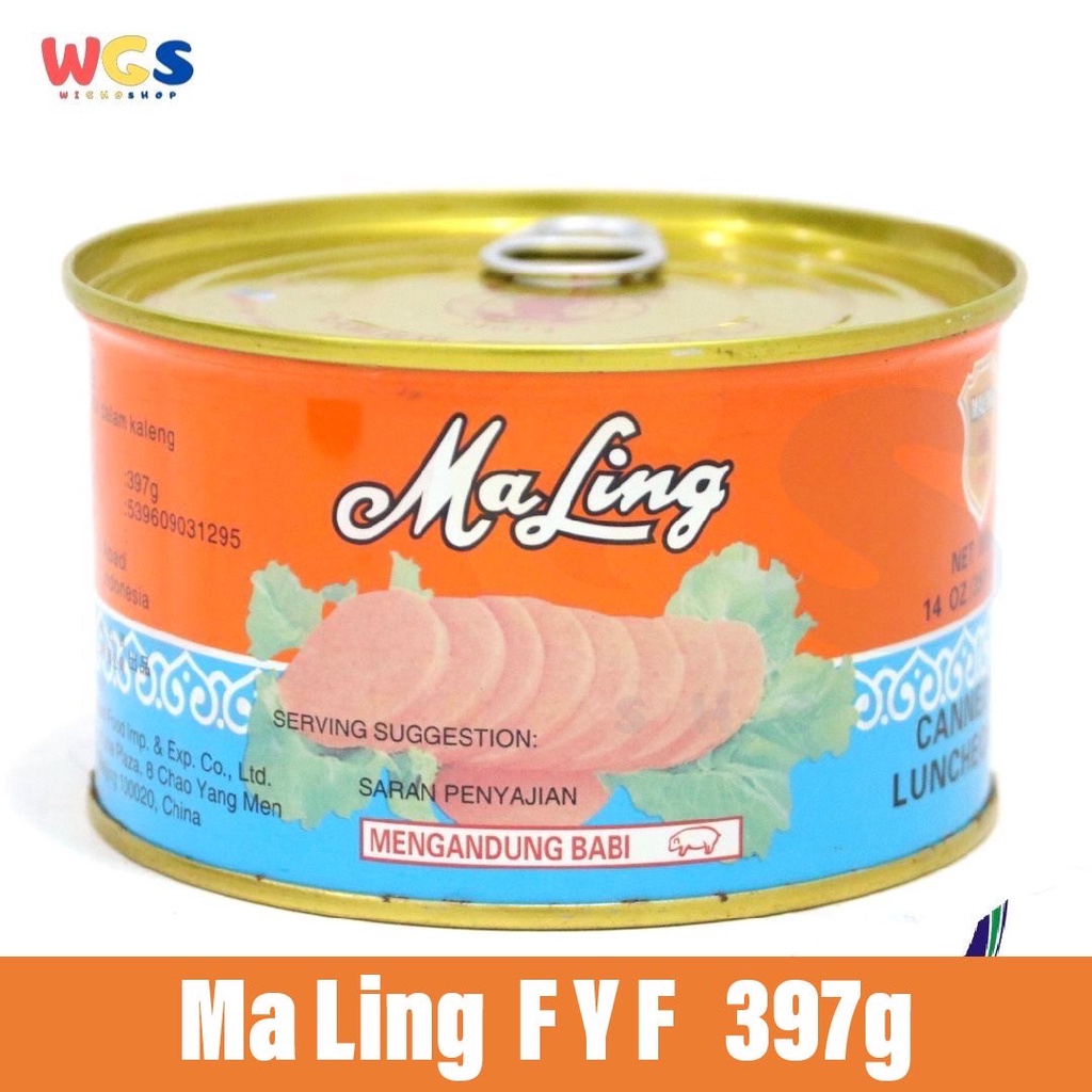 Jual Ma Ling Maling FYF Original Pork Luncheon Meat Canned 397 gr / Non ...