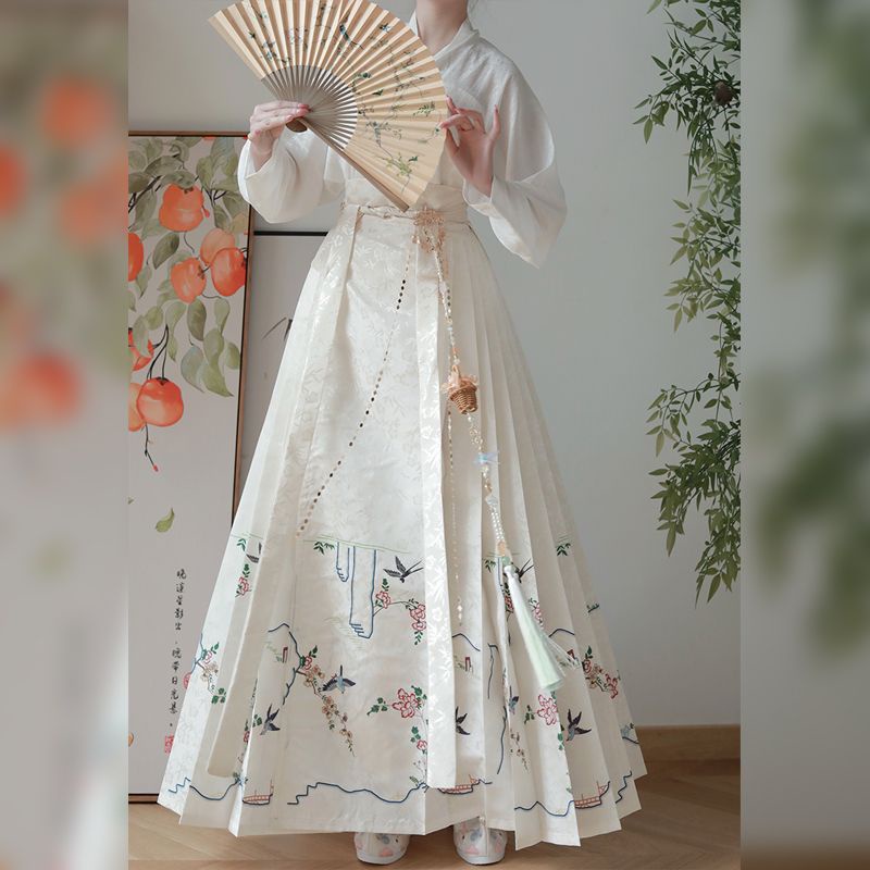 Jual Hanfu New Chinese Fashion Individuality Foreign Mamianqun Women ...