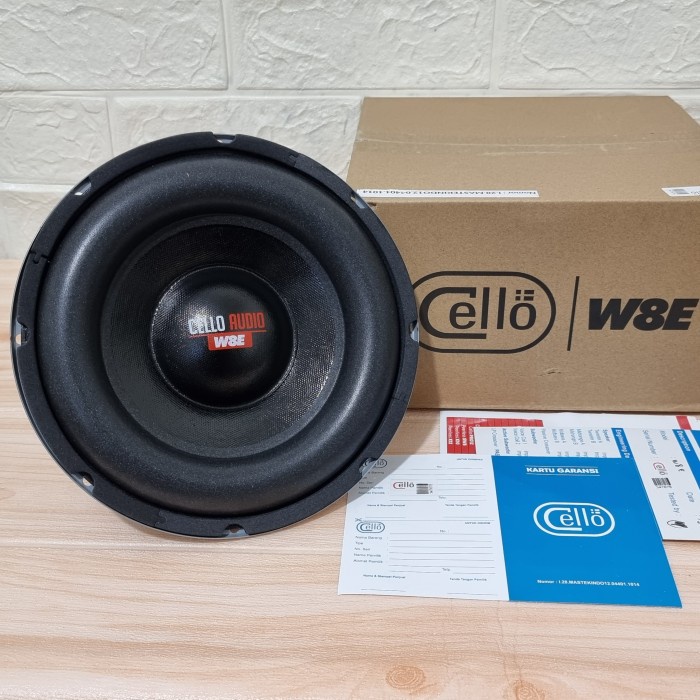 Jual Cello W8E Subwoofer Mobil Ukuran 8 inch Passive | Shopee Indonesia