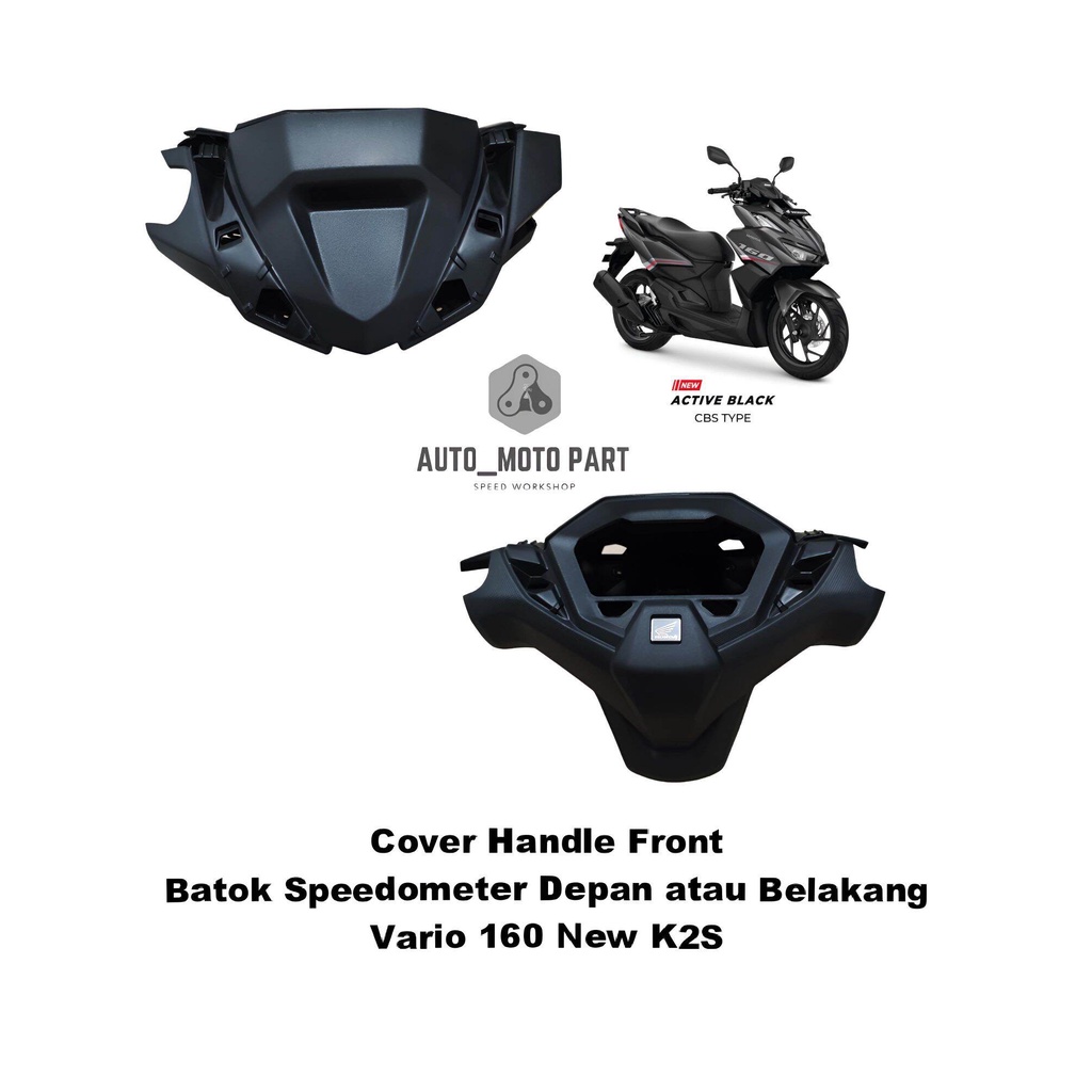 Jual Batok depan dan belakang vario 160 new CBS cover handle front ...