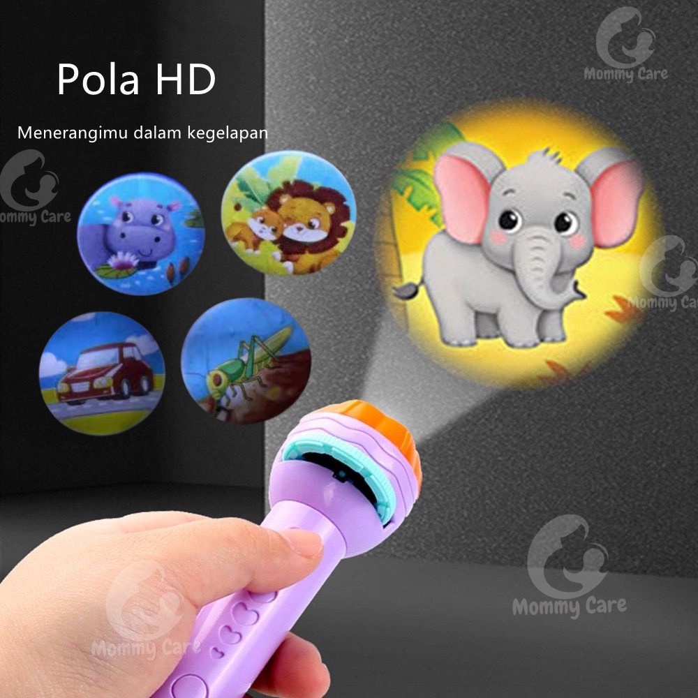 Jual GROSIRJUJUR Mainan Edukasi Senter Proyektor Karakter Hewan Fun ...