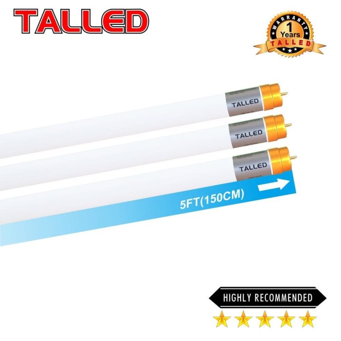 Jual Lampu TL LED T8 22W 150cm TALLED | Shopee Indonesia
