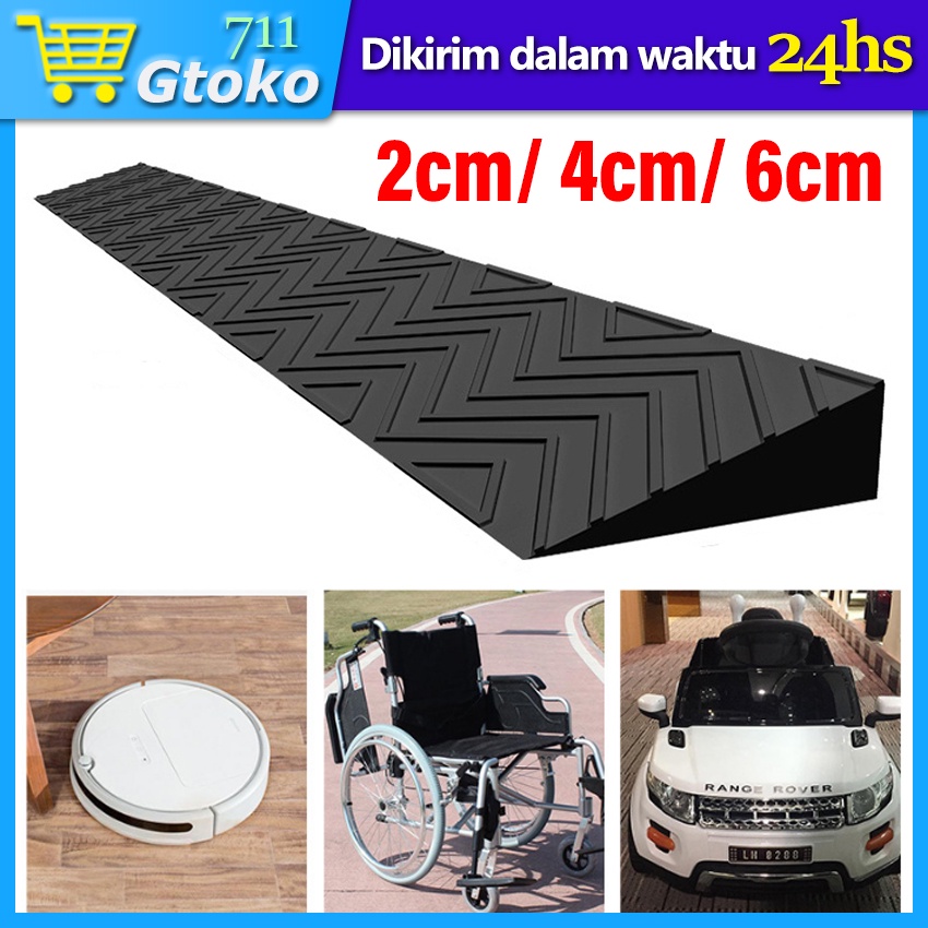 Jual Ramp Wheelchair Ramp Kursi Roda Plastik Papan Tanjakan Sweeping ...