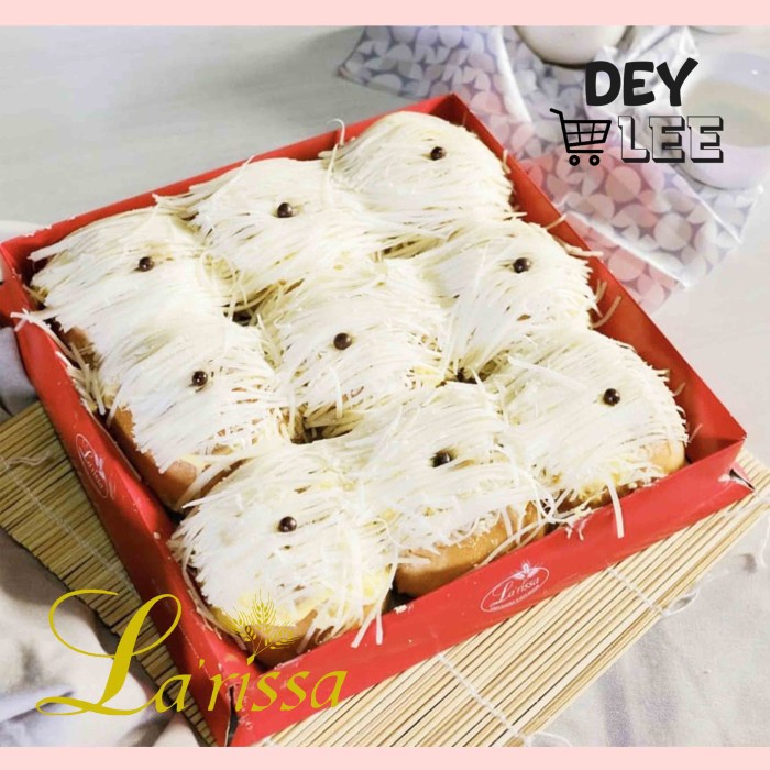 Jual LARISSA Roti Jabrig Viral Bandung Cheese Snow Bread | Shopee Indonesia