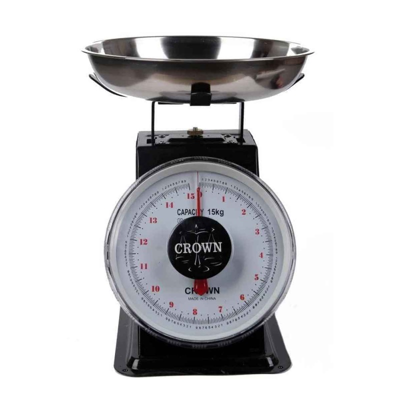 Jual Timbangan Duduk Timbangan Buah 20 Kg Crown | Shopee Indonesia