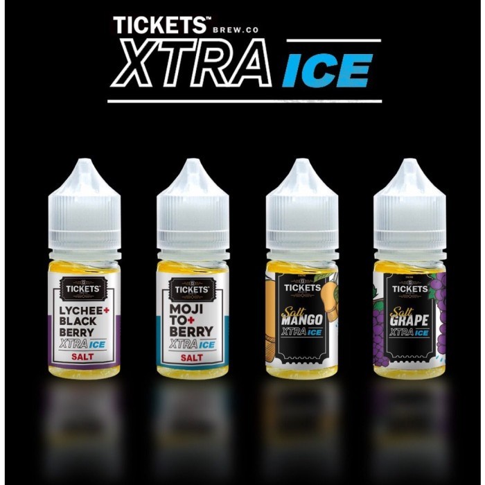Jual TICKET SERIES EXTRA ICE LIQUID SALTNIC 30ML 100% AUTHENTIC ...