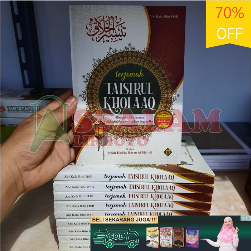 Jual Buku / Kitab Terjemah Taisirul Kholaq | Menghias diri dengan ...