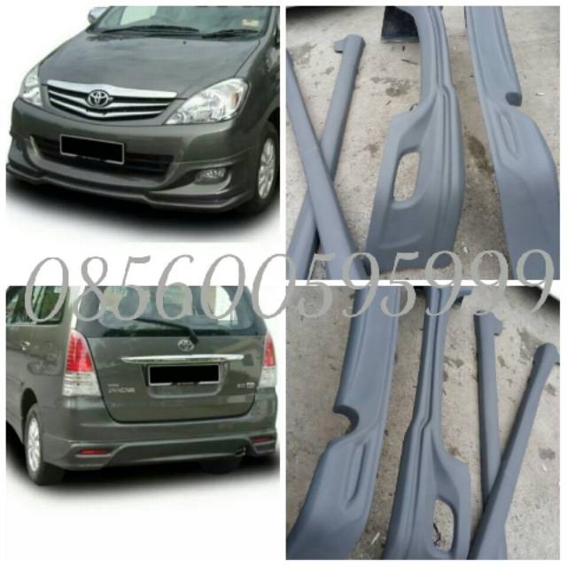 Jual Bodykit Depan body kit Bodykit innova airmaster 2009-2011 | Shopee ...