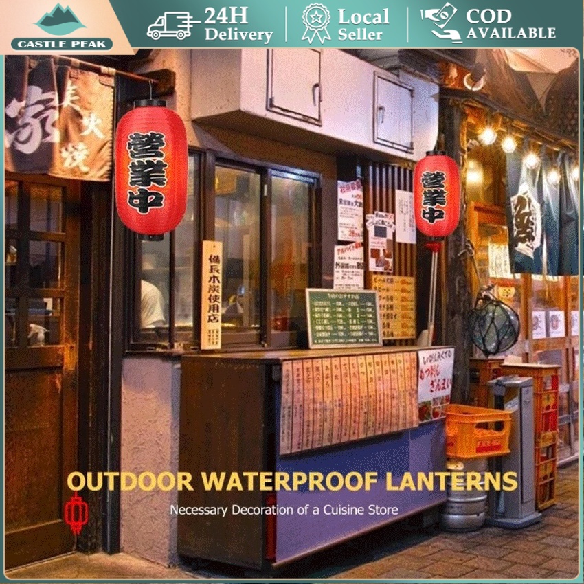 Jual 10 Inch Lampion Jepang TAKOYAKI SUSHI RAMEN RYORI Kapsul / Warm ...