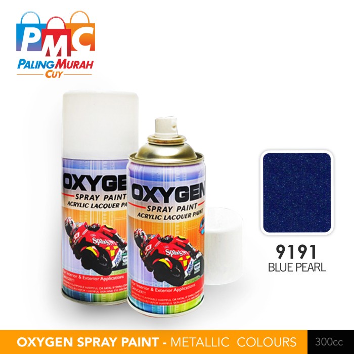 Jual Cat Semprot / Pylox OXYGEN Acrylic Spray Paint - 9191 Blue Pearl ...