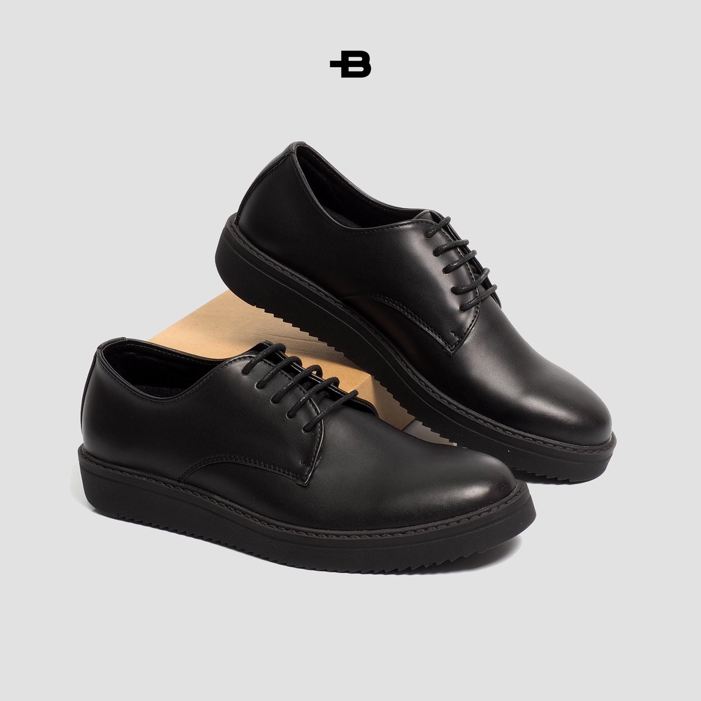 Jual Sepatu Derby Hitam Formal shoes sepatu pria cowok sepatu nongkrong ...