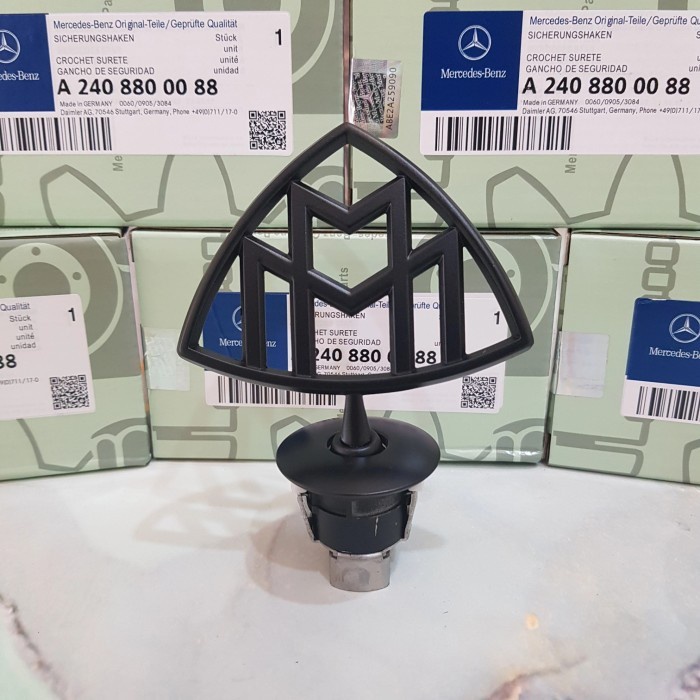 Jual Logo Kap Mesin Maybach Mercedes Benz Mercy / Emblem Lambang ...
