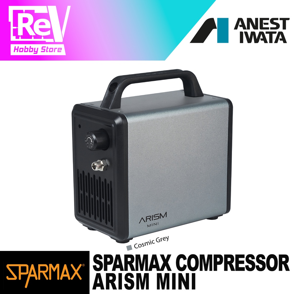 Jual KOMPRESOR COMPRESSOR AIRBRUSH SPARMAX ARISM MINI GRAY GUNDAM MG HG ...