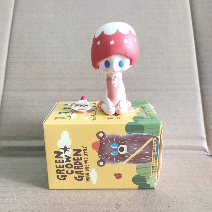 Jual Secret Pop Mart Green Cow Garden Kinoko Open To Confirm | Shopee ...