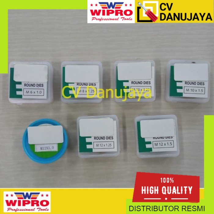 Jual Mata Senai snai Wipro drat luar baut Halus M6 M8 M10 M12 M13 M14 ...