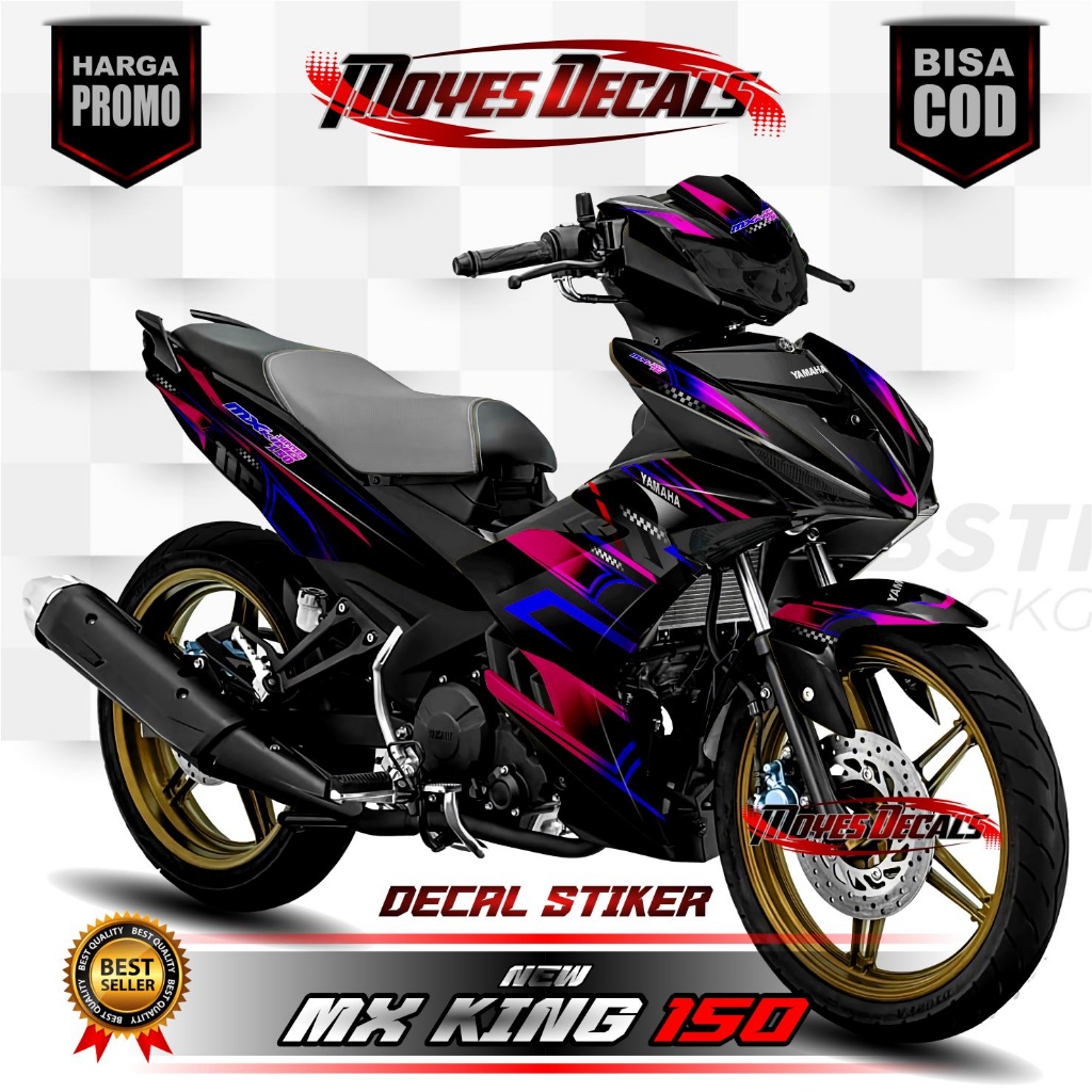Jual Decal New Mx King 150 Fullbody // Stiker Mx King 150 New Full Body ...