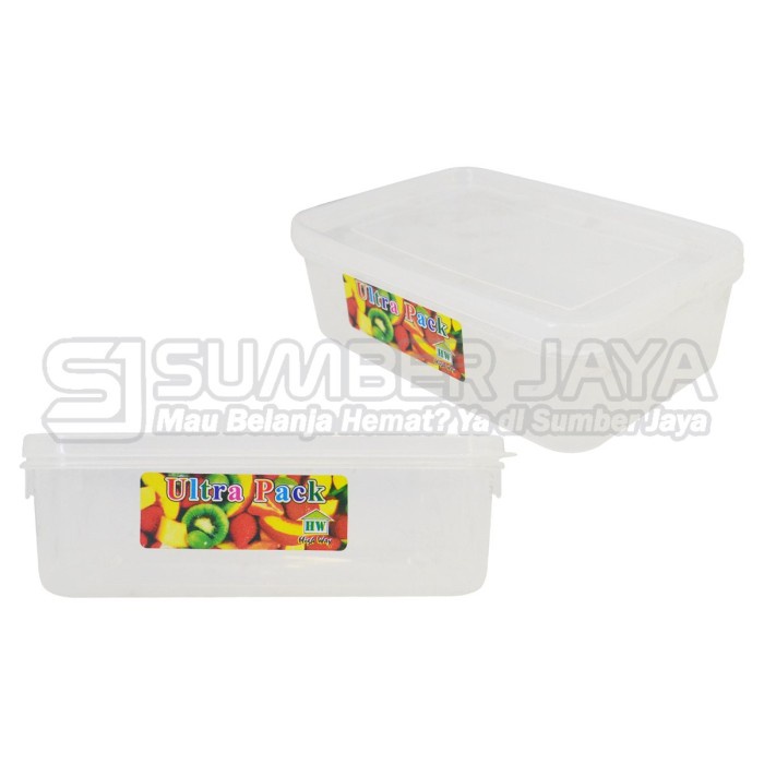 Jual Kotak Box Tempat Wadah Kue Donat Container Plastik Ultrapack Tebal ...