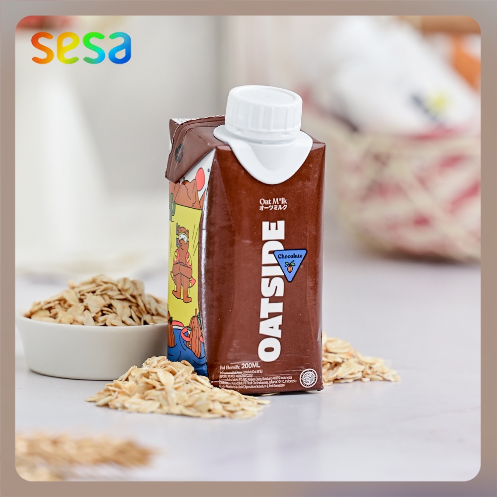 Jual OATSIDE Oat Milk Chocolate 200ml - Susu Sehat Minuman Segar ...
