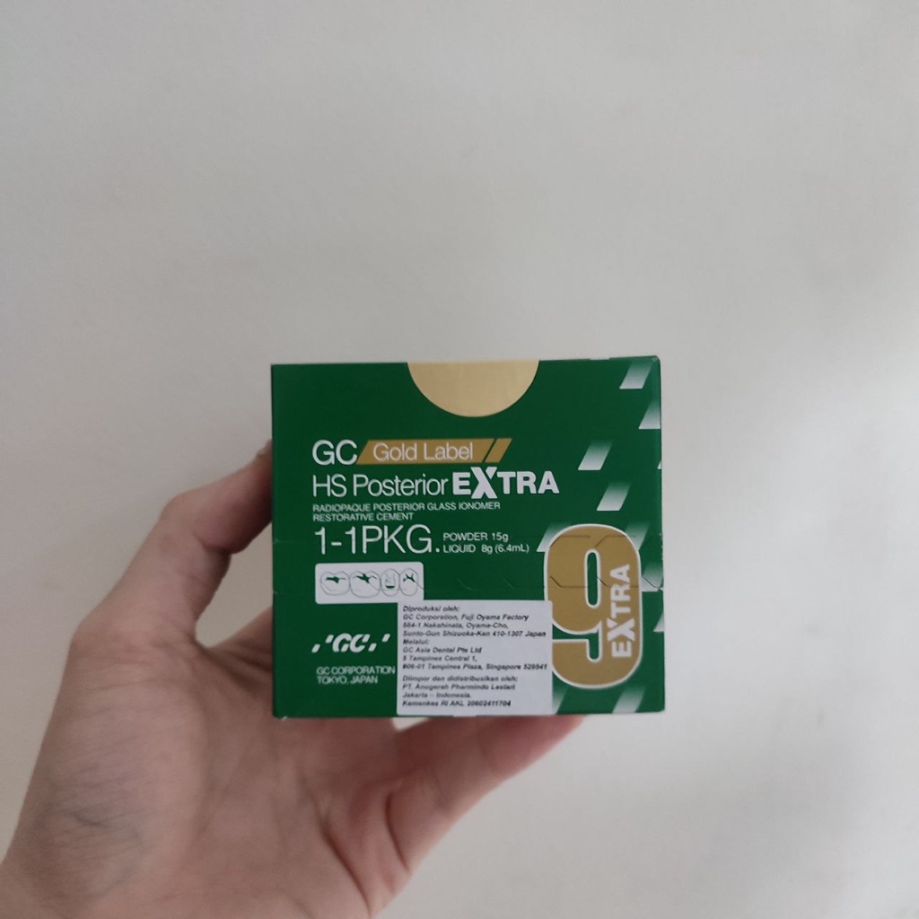 Jual GC GIC Fuji IX Gold Label 9 Extra GP 1-1 / Bahan Tambalan Original ...
