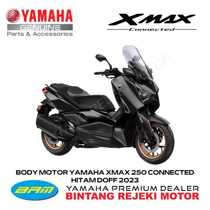 Jual BODY MOTOR YAMAHA XMAX 250 CONNECTED HITAM 2023 | Shopee Indonesia