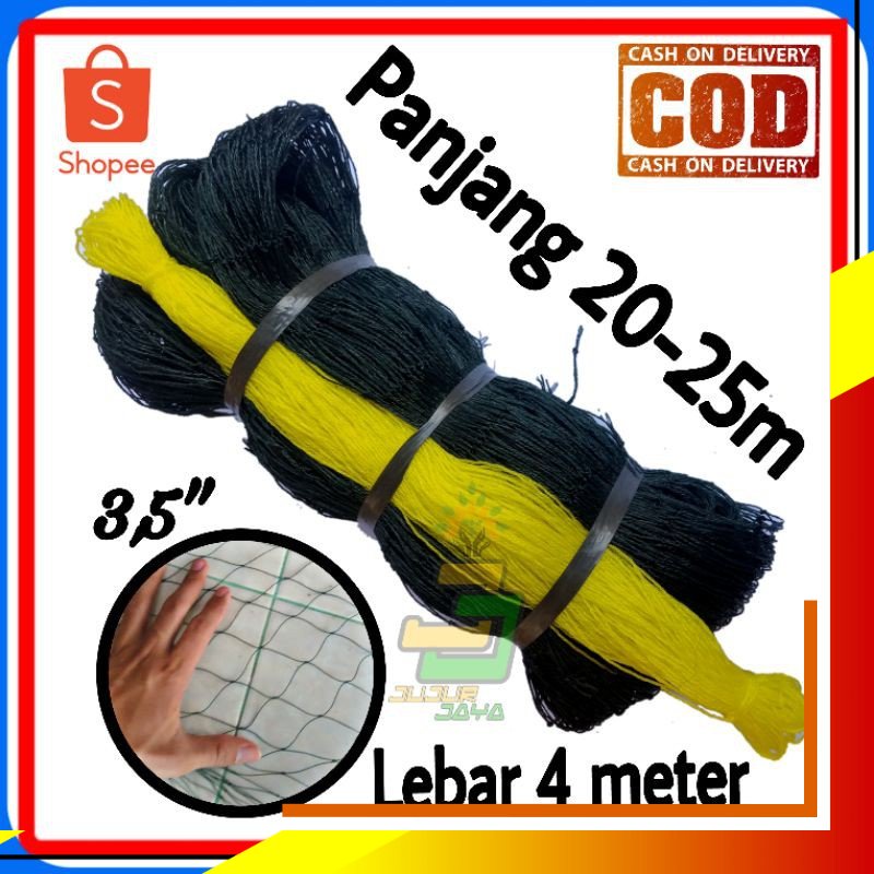 Jual Jaring Kandang ayam Lebar 4 meter/Jaring ayam/Jaring pagar ayam/Jaring Serbaguna | Shopee ...