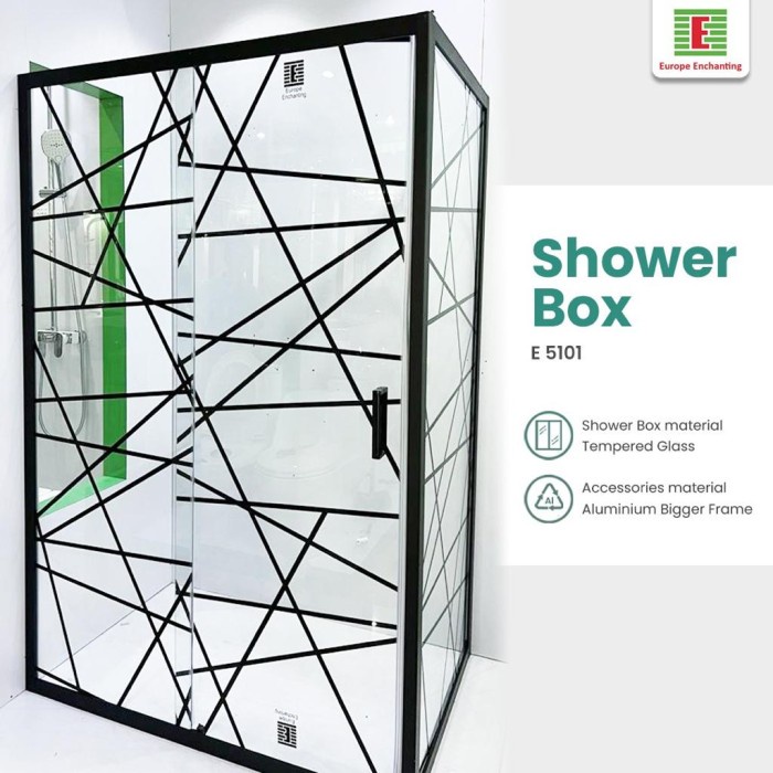 Jual Shower Box Kamar Mandi Kotak Europe Enchanting E5101 | Shopee ...