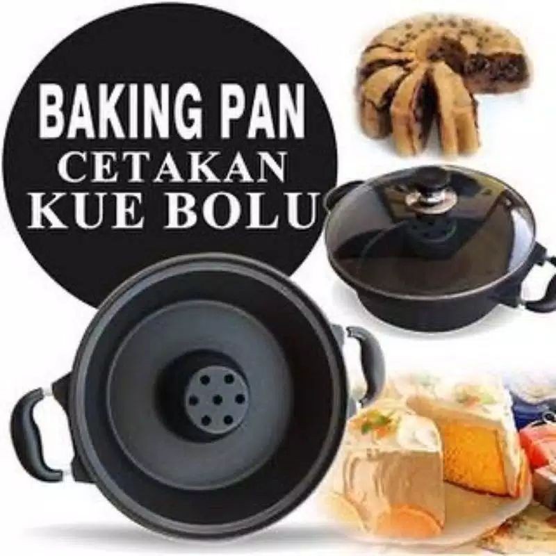 Jual Baking pan teflon anti lengket/cetakan kue Ban SUGGO Cuanku ...