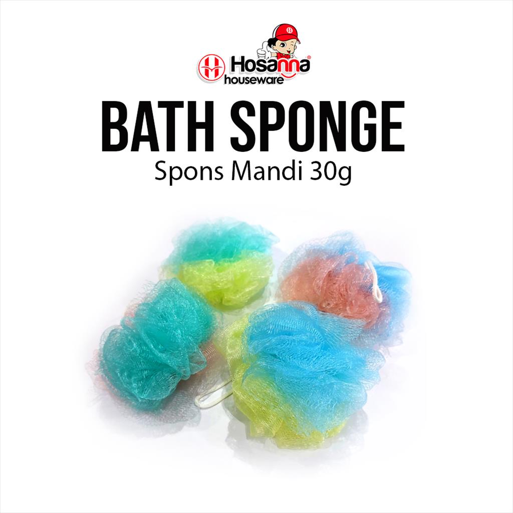 Jual Spon 30 Gram / Bath Sponge / Spons Mandi Rainbow | Shopee Indonesia